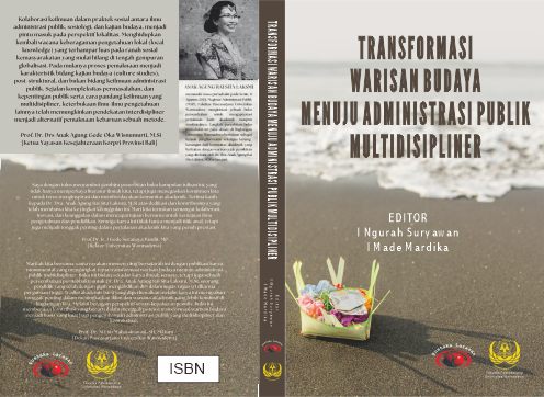 Transformasi Warisan Budaya Menuju Administrasi Publik Multidisipliner ...